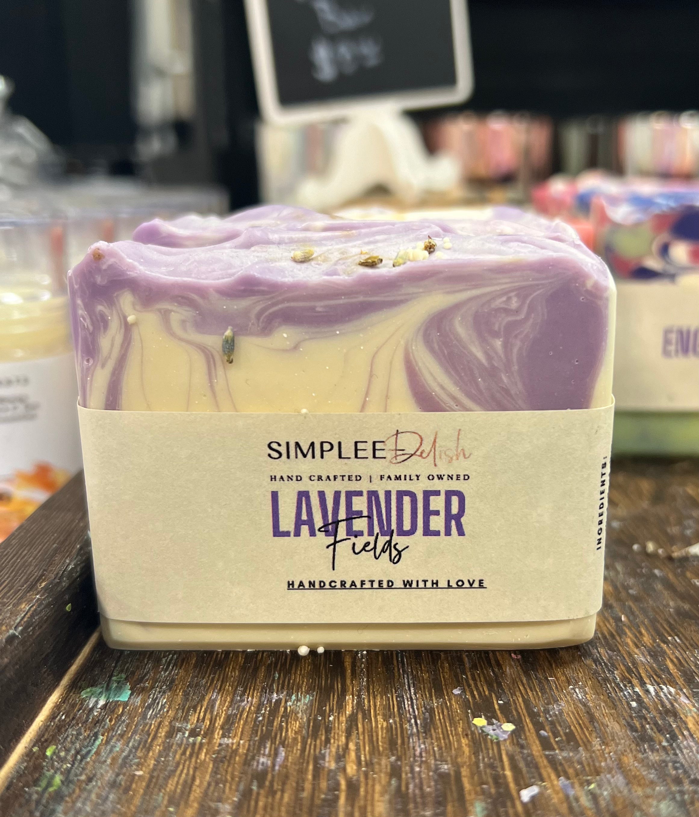 Lavender Fields Soap Bar – Simplee Delish